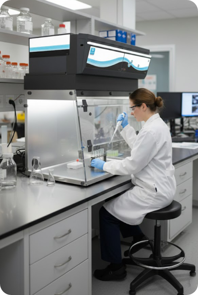 PCR Workstations With Ductless Filtration | Protect Your Work